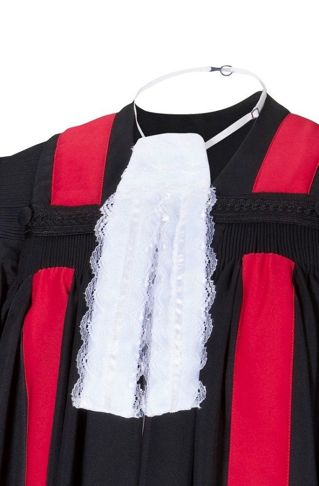 Legal wear, Advocate's Jabot - Plain Lace