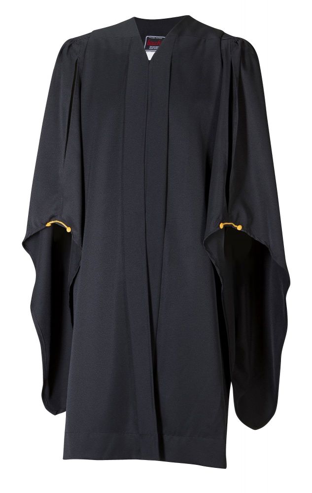 Graduation Gown - Degree Gown in Textured Polyester - FH